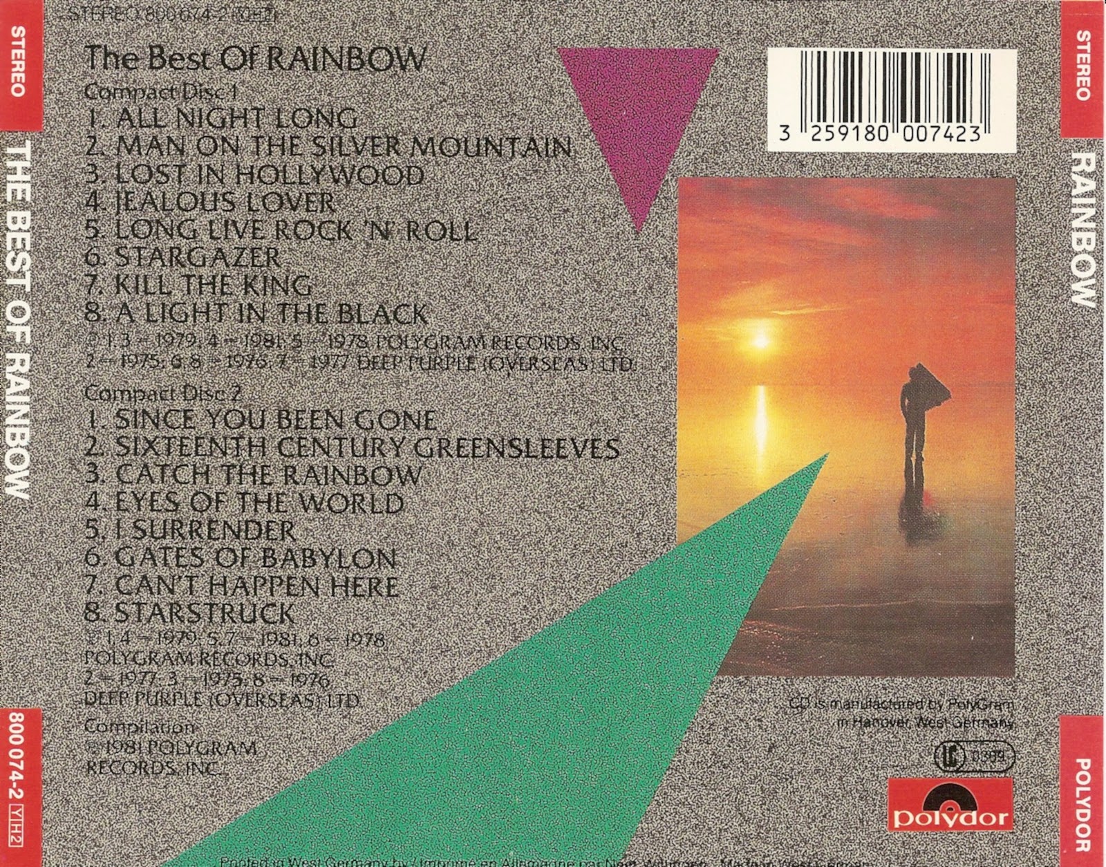 The First Pressing CD Collection: Rainbow - The Best of Rainbow