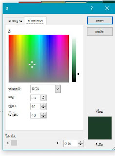 Color Code :วิธีการหารหัสสี RGB