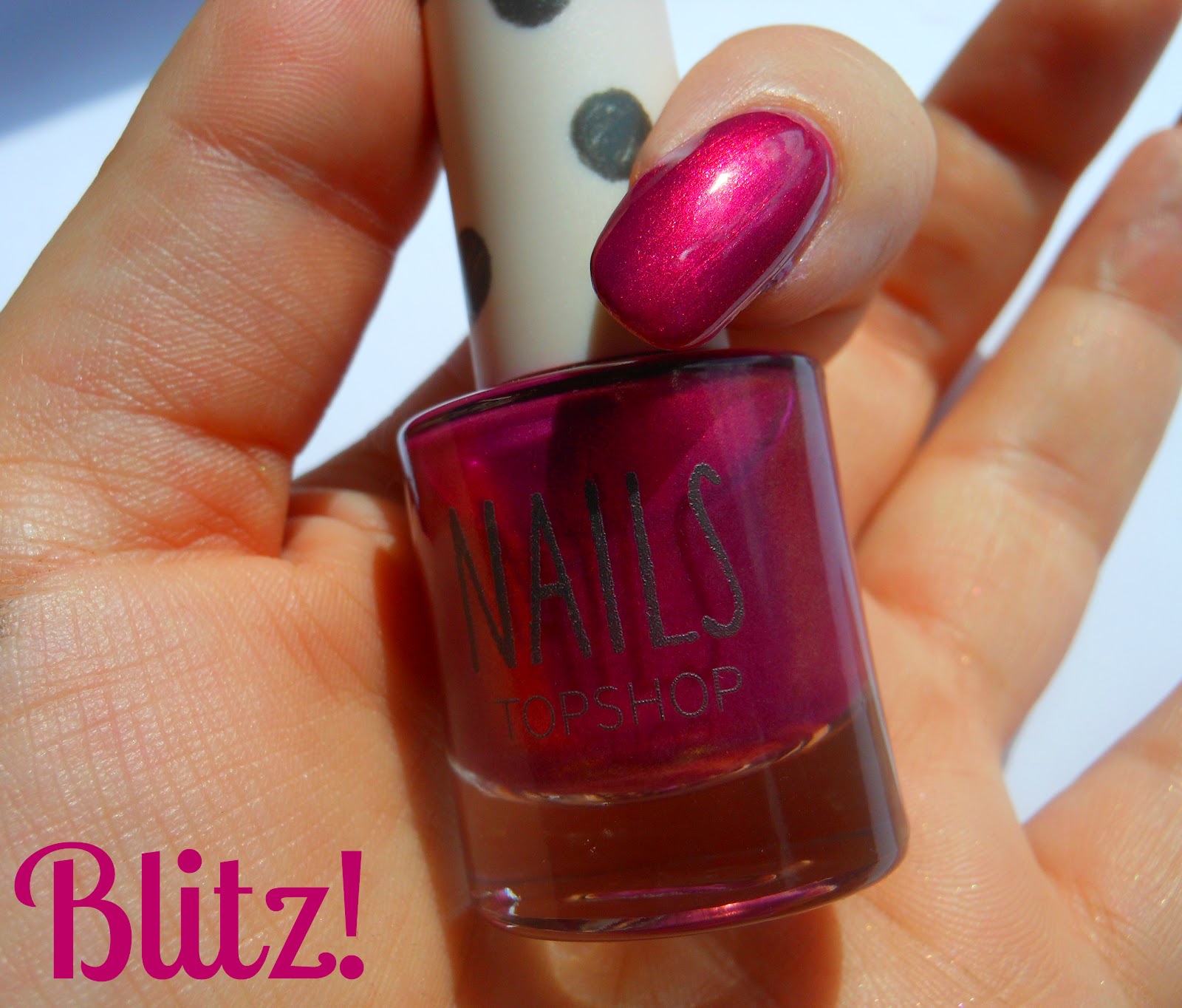 CherrySue, Doin' the Do: Blitz - TopShop Nail Polish. Perfect for the ...