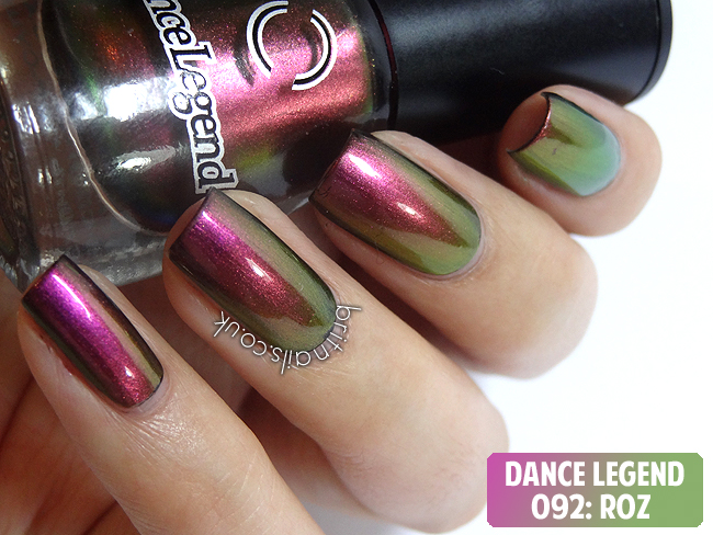 Dance Legend Chameleon Collection Swatches and Review | Brit Nails