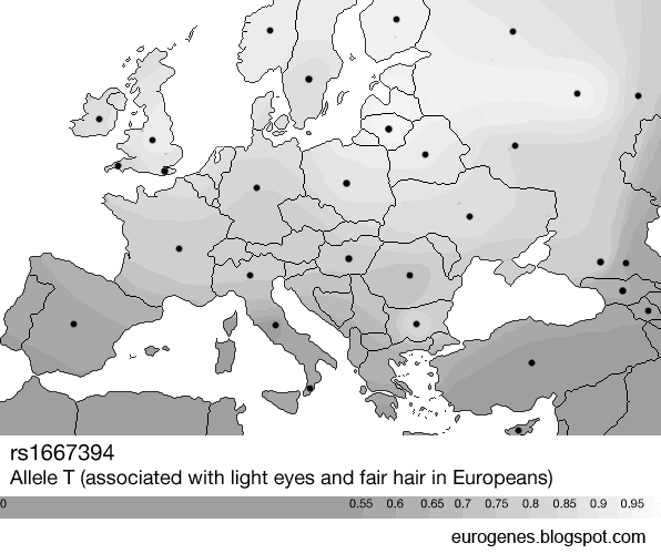 Eurogenes Blog: Pigmentation genetics of Europeans