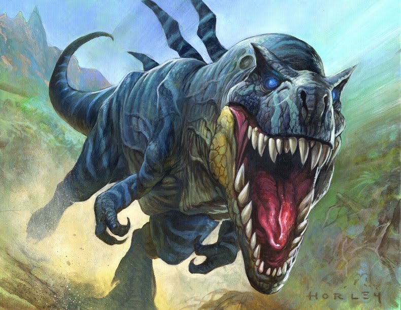 CROSS PLANES: Monster Monday: Devilsaur for Savage World and World of ...