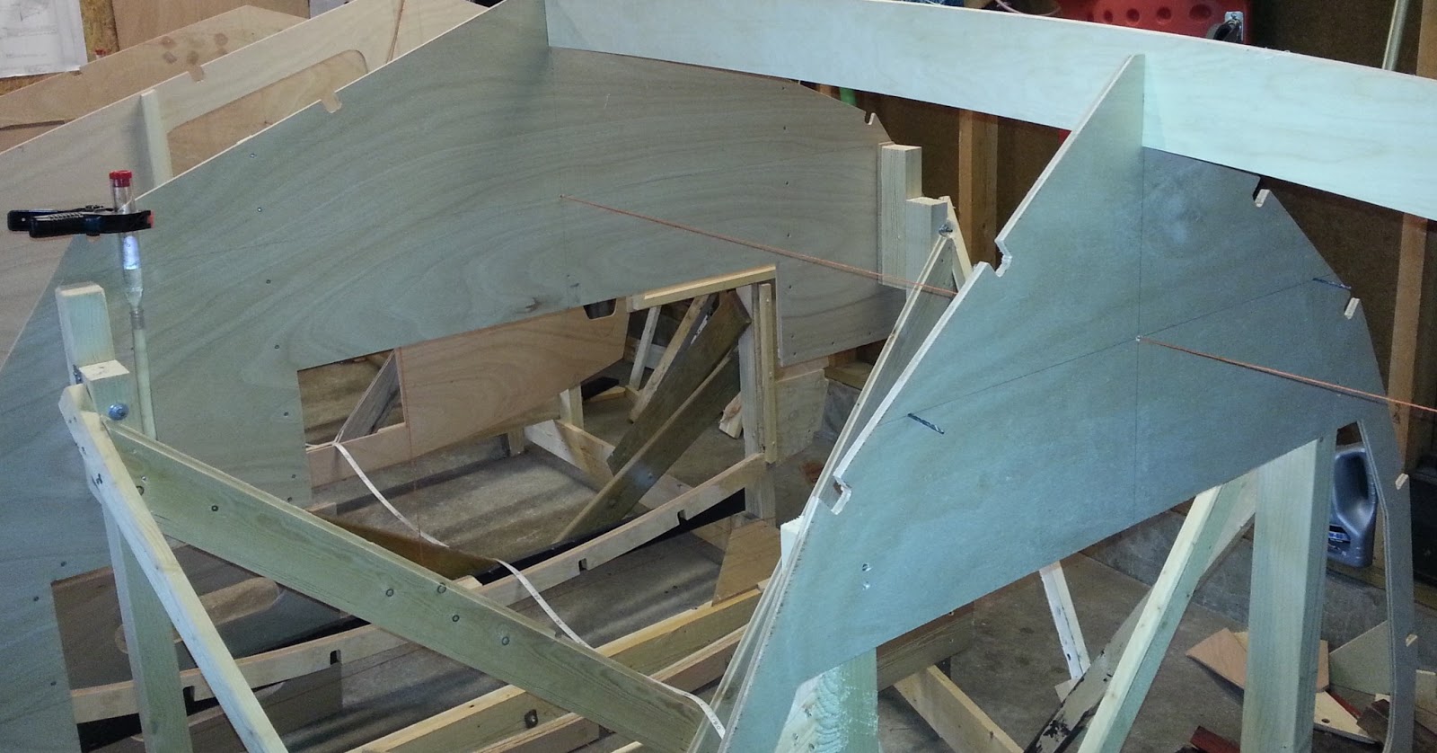 CKD Boats - Roy Mc Bride: Cape Cutter 19, how to line up your boats ...