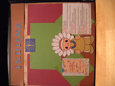 Scrapping With Lisa: 50 States Blog Hop Sept. 16-17 Day 1-2 Indiana