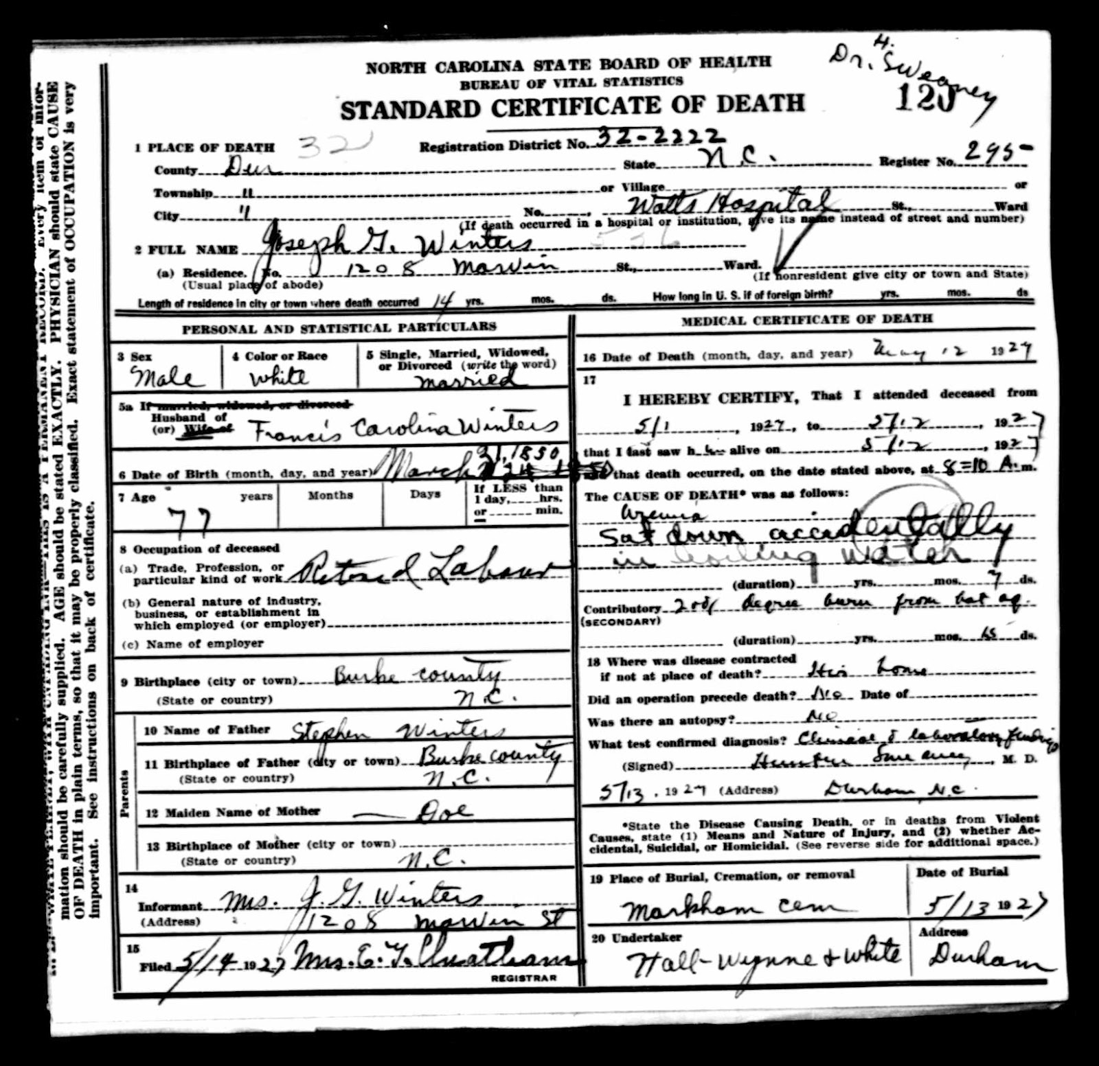 The Arrowood Trail Thru the Mountains: In Search of Joseph Winters, Son ...