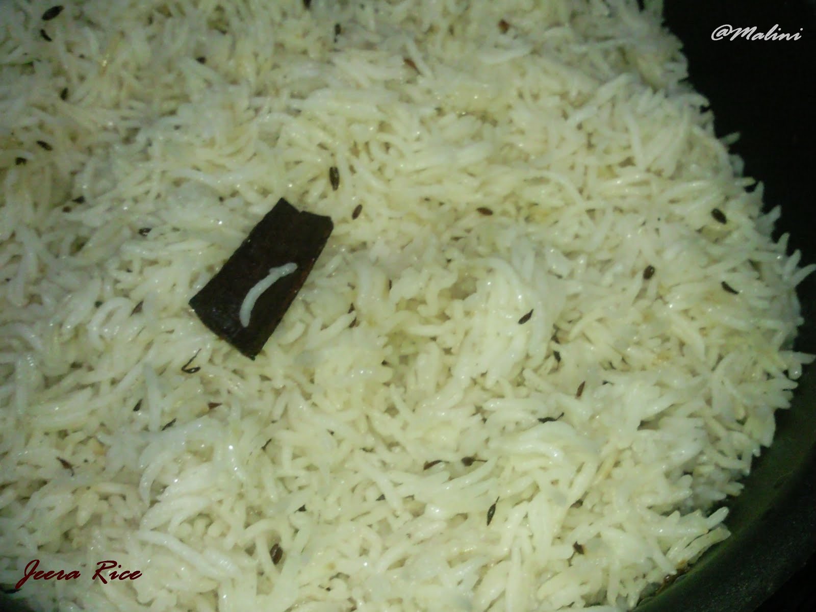 Homemade recipe: Jeera rice