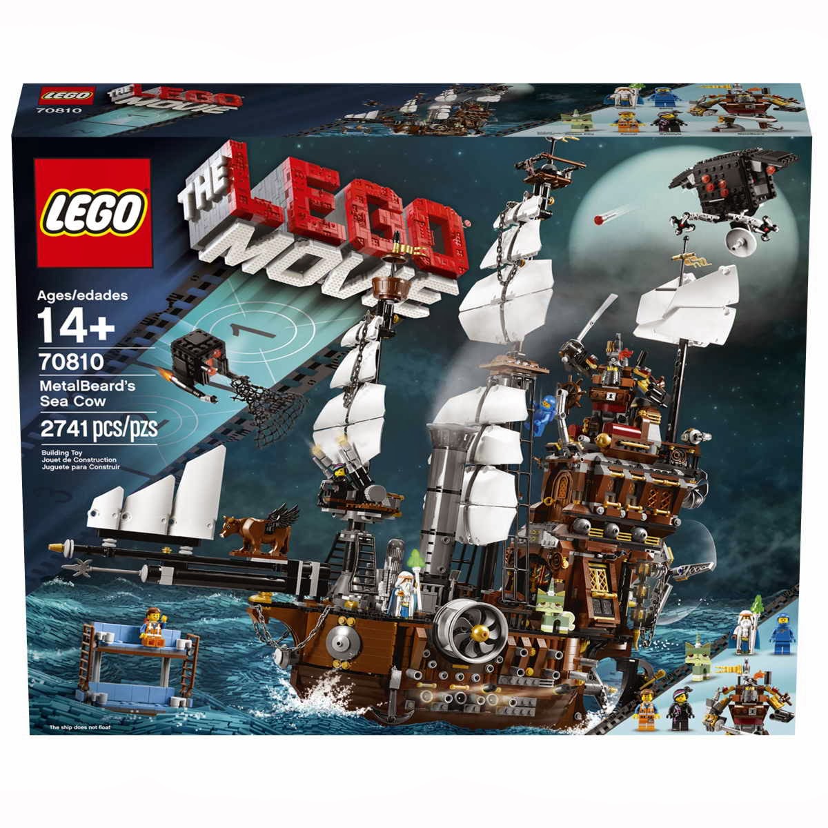LEGO gosSIP: 200214 LEGO 70810 MetalBeard's Sea Cow box art and pictures