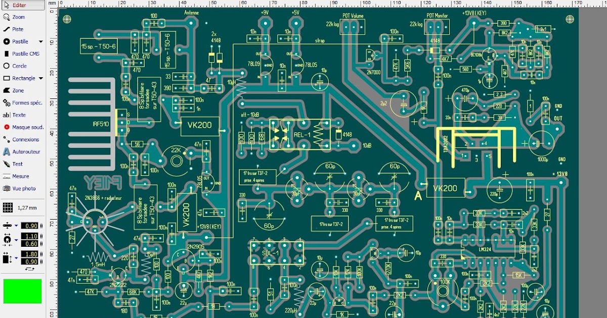 F1IEY - ATELIER RADIO: Réalisation d'un circuit imprimé - Méthode PNP BLUE