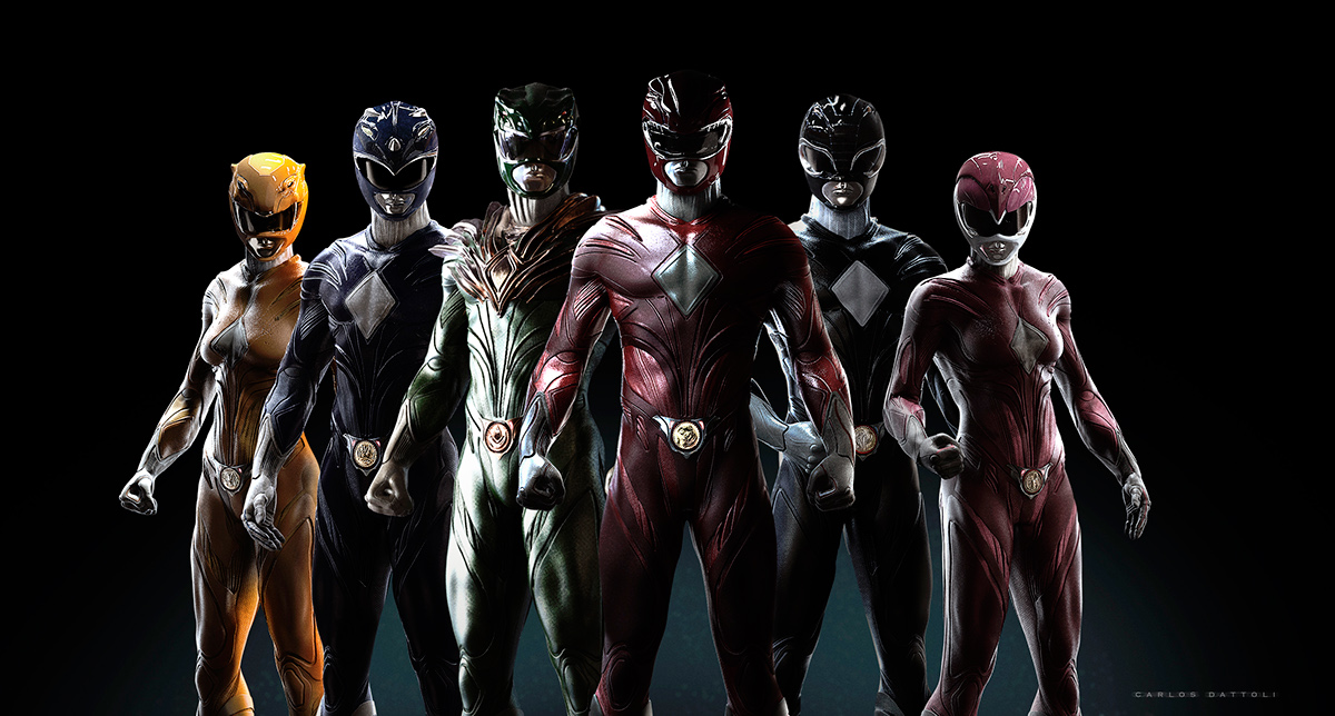 JIMSMASH ! ! !: NEW POWER RANGERS SUITS