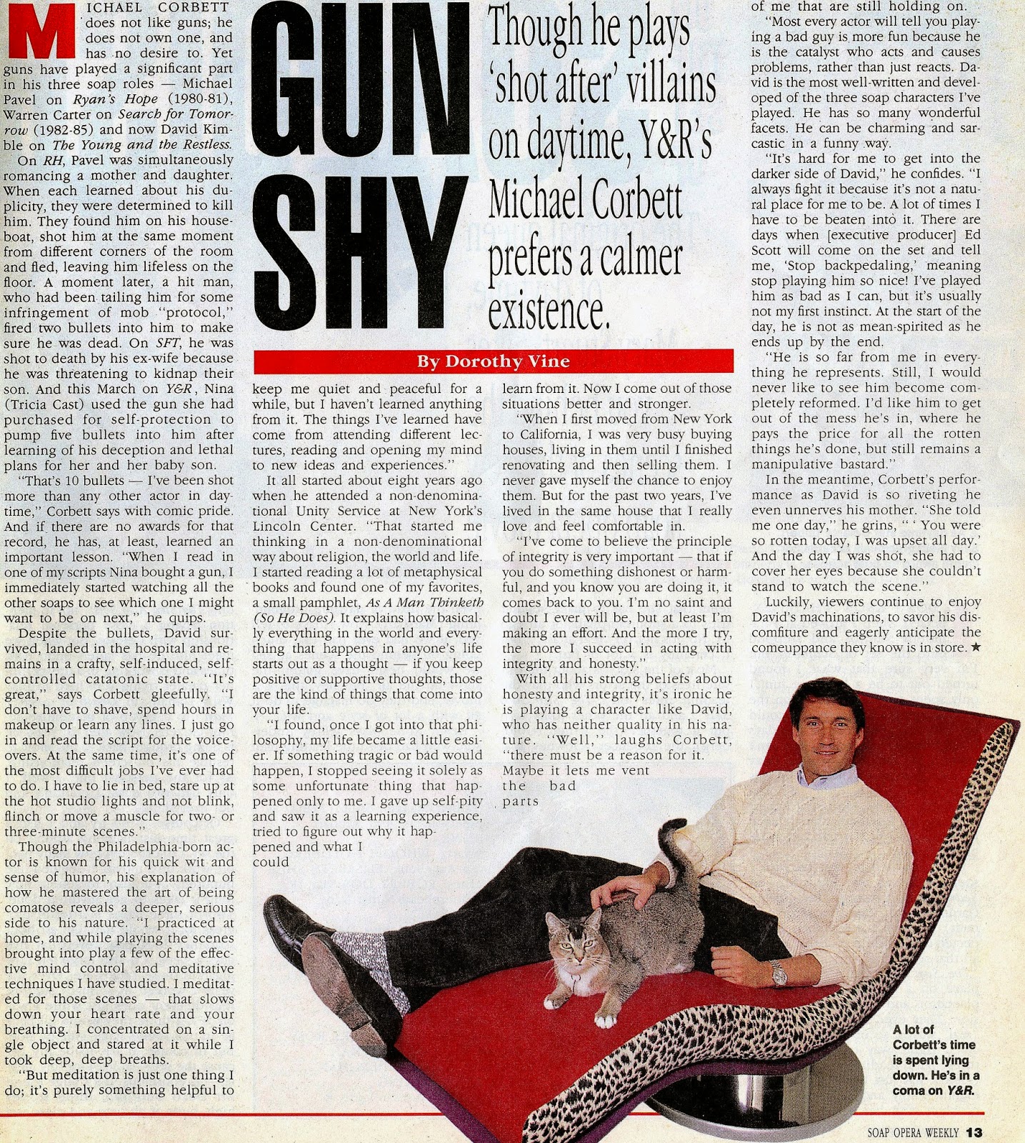 Y&R: Gun Shy: Michael Corbett