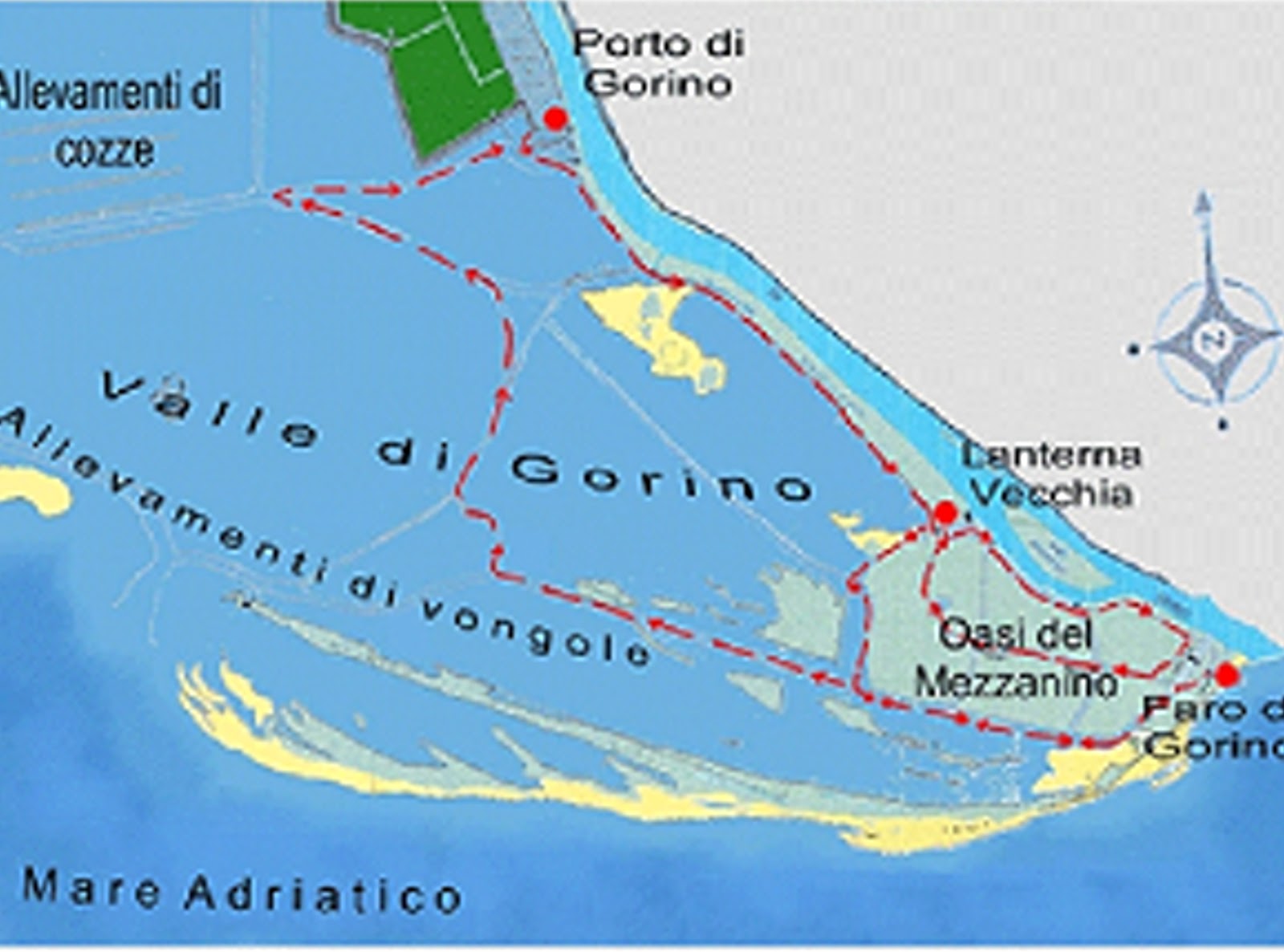 DELTAVISION: IL FARO DI GORINO - SACCA DI GORO - RISERVA DI BIOSFERA ...
