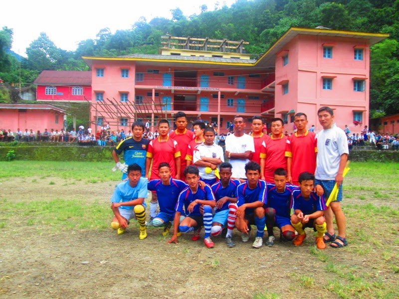 Sikkim NOW!: IRBn and Tourism Lower Kambal in Dikchu I-Day football semis