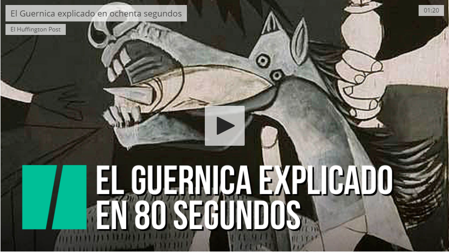 Socialesmercedarias 80 Años Contemplando El Guernica De Picasso 4º Eso