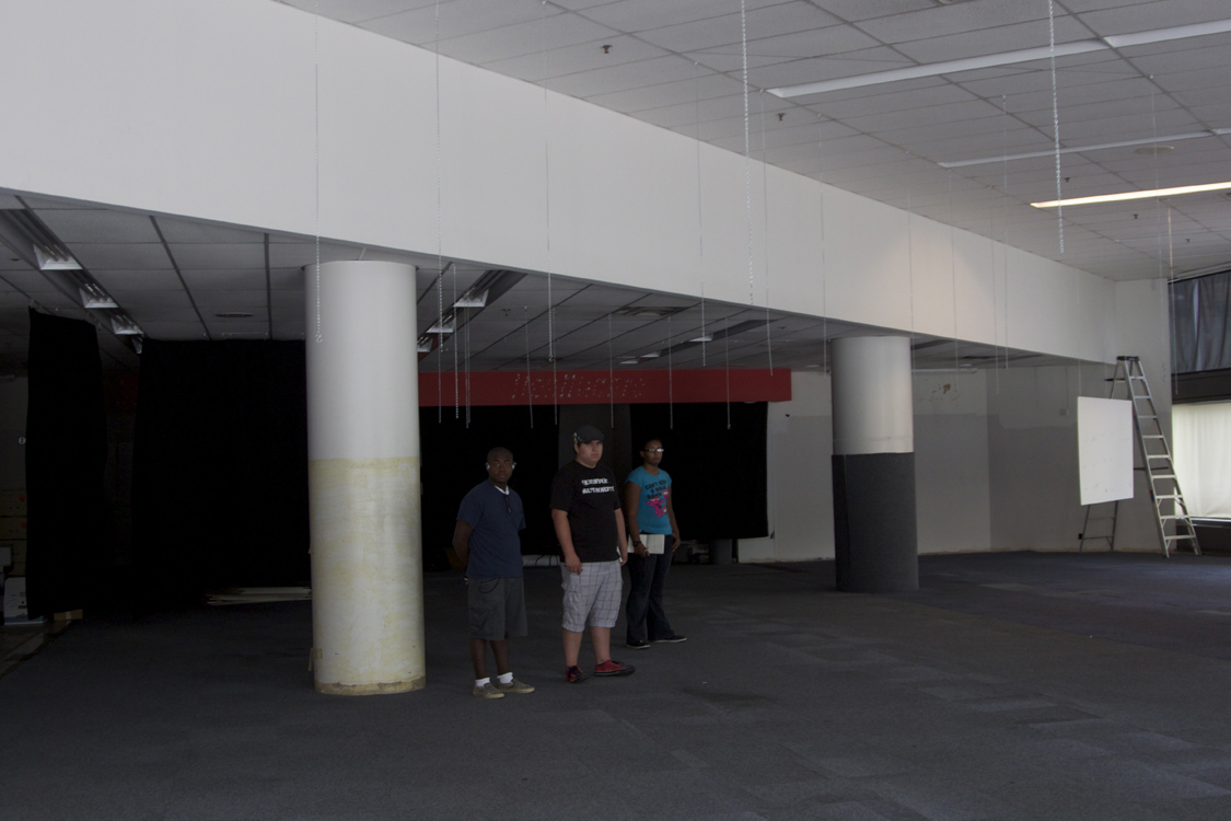 The Story of Water: A Blue Sky Project: Transforming the Exhibition Space