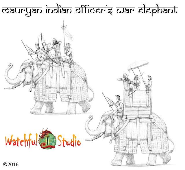 Wargame News and Terrain: Watchful I Studio: Upcoming Mauryan Empire ...