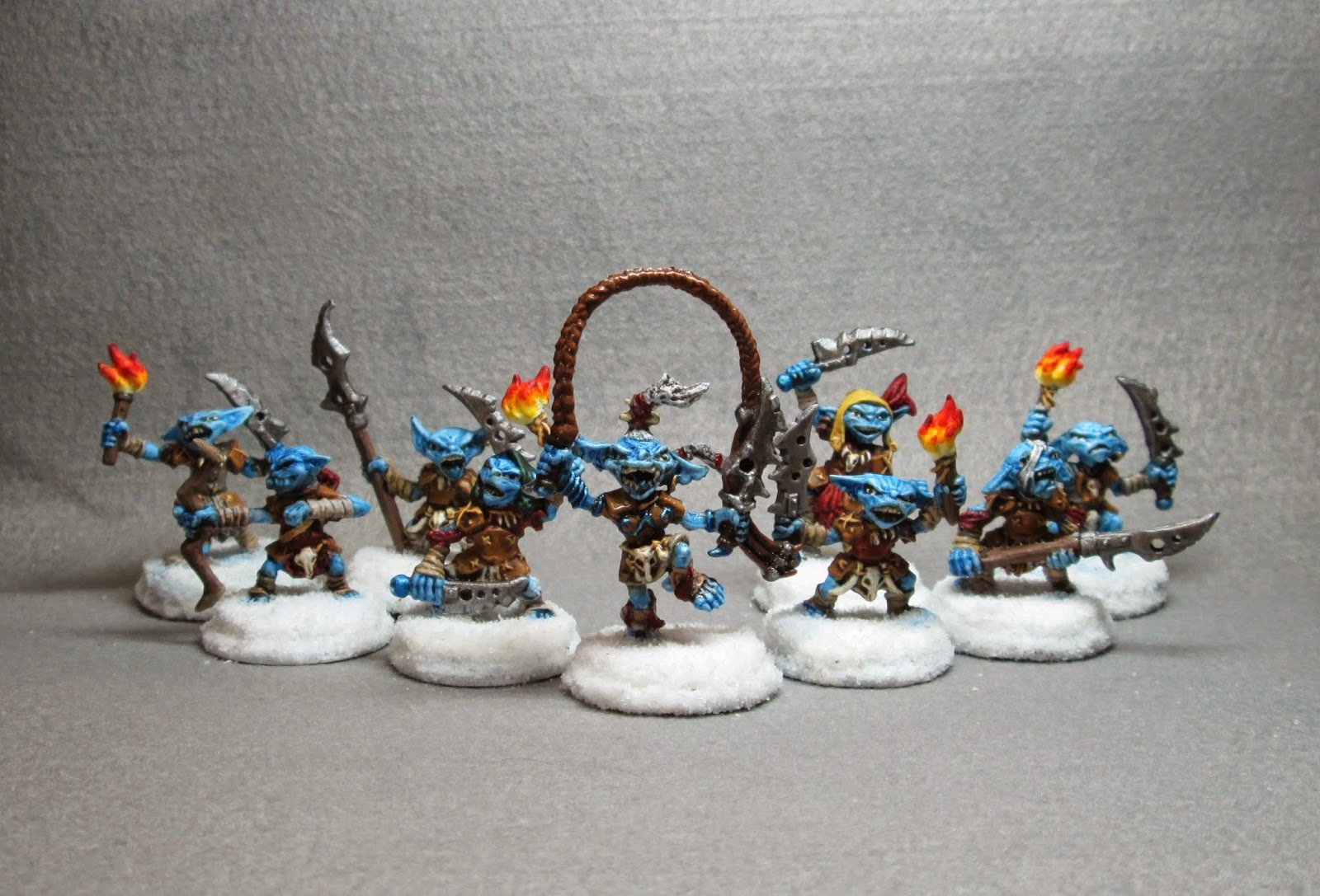 [TMP] "Reaper Bones Pathfinder Goblins Painted as "Snow Goblins"" Topic