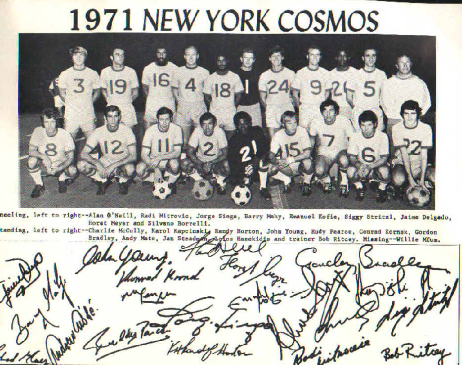 new york cosmos: 1971