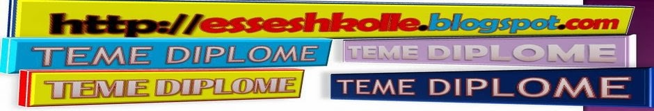 Teme Diplome Universiteti