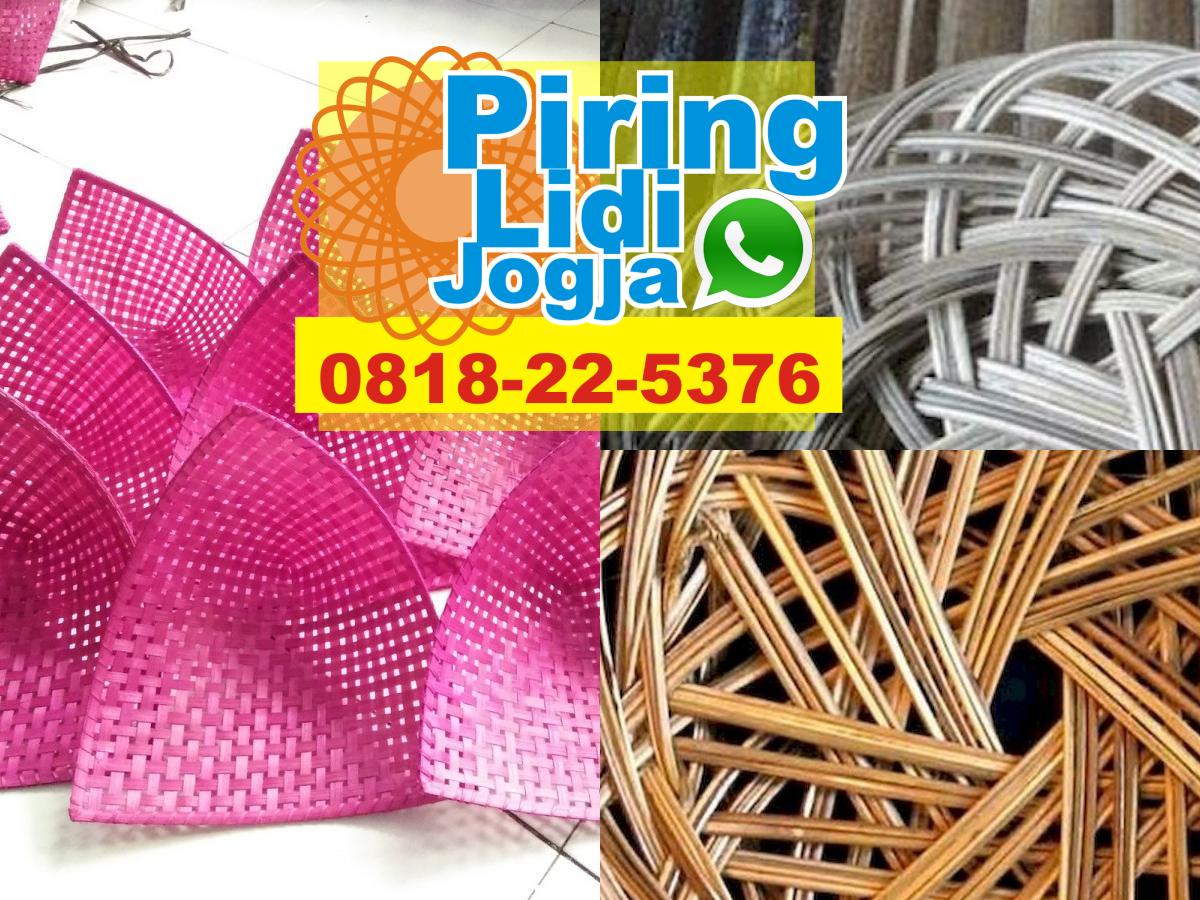 0818·22·5376 [wa] Grosir Piring Lidi Anyaman Diskon