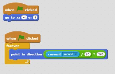 MakeTheBrainHappy: Scratch 101: Creating an Analog Clock