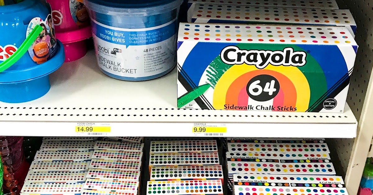 Crayola-Target Multicolor Poptimism Set: Crayons, 64 Pip Squeak ...