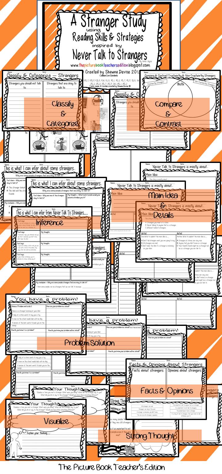 Never Talk to Strangers by Irma Joyce - Teaching Ideas | The Picture ...