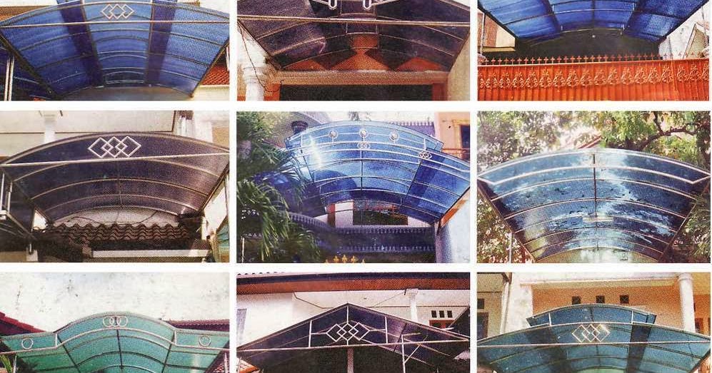 Desain Model Canopy Minimalis - Sumber Utama Awning