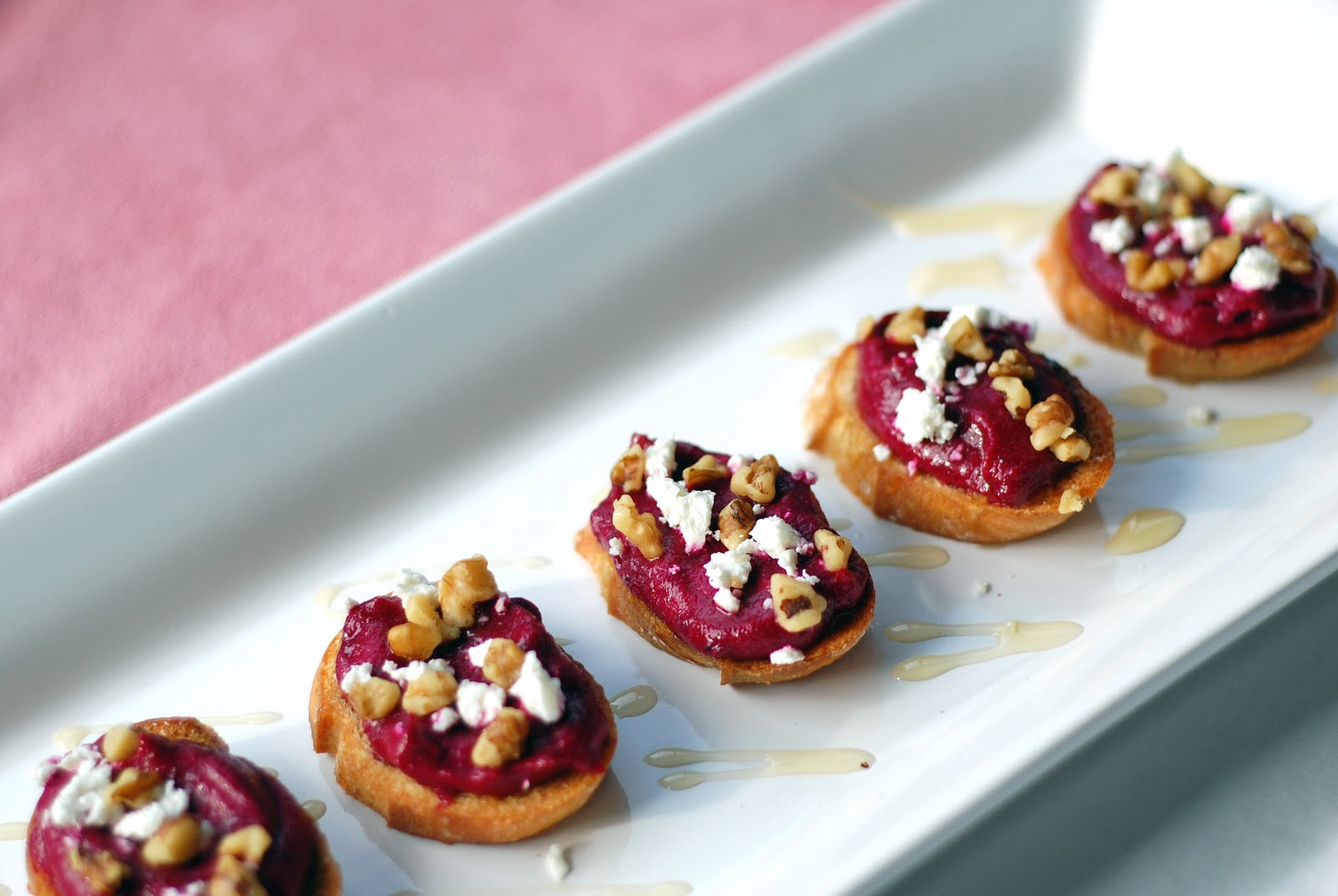 Tri to Cook: Beet Crostini
