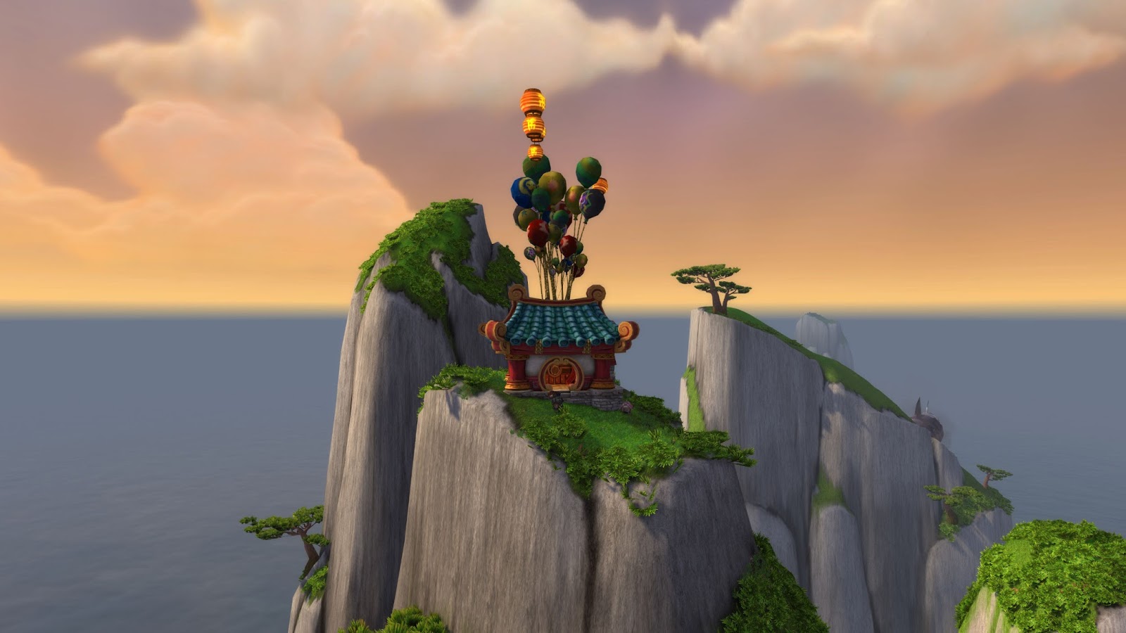WoW Hidden Places and Secrets: The UP-house in Pandaria