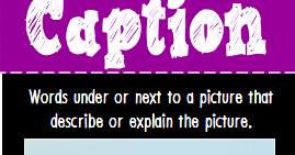 Dog Blog: Labels and Captions- what's the difference?