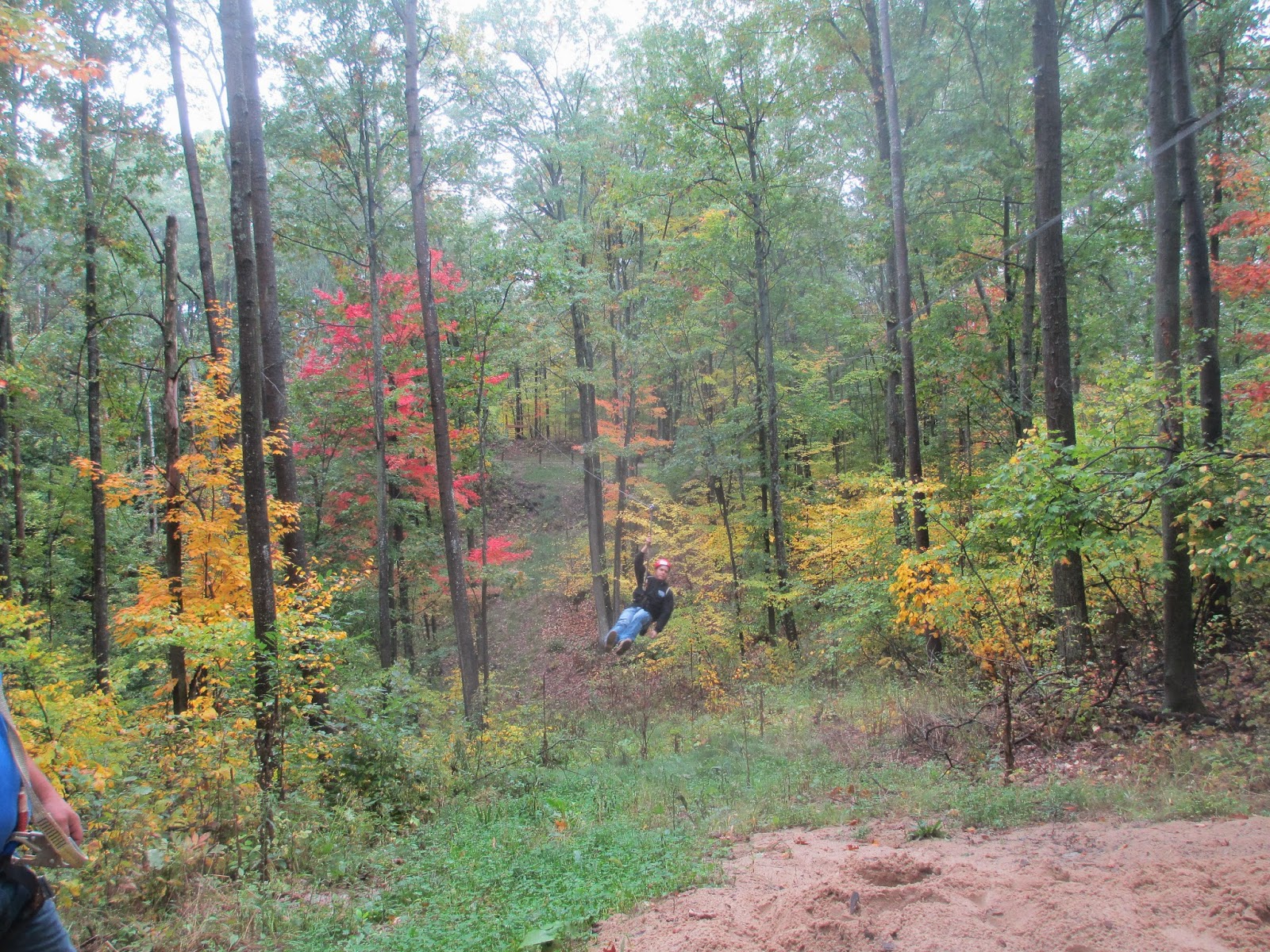 Ziplining Across the USA: Saturday October 5 Snow Snake Resort Zipline