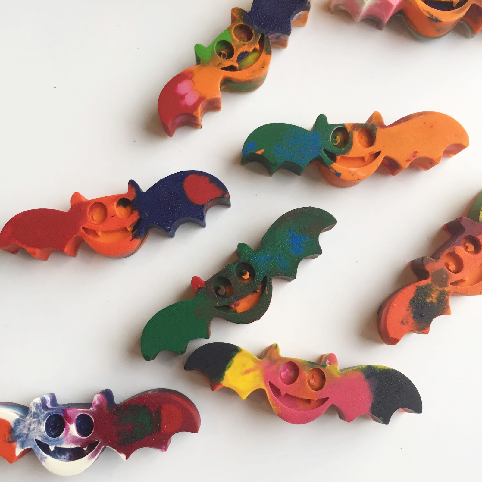 Halloween Bat Crayon - Apples & ABC's