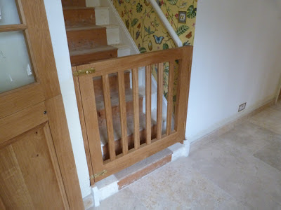 Sawdust In My Socks: Oak Stair Gate
