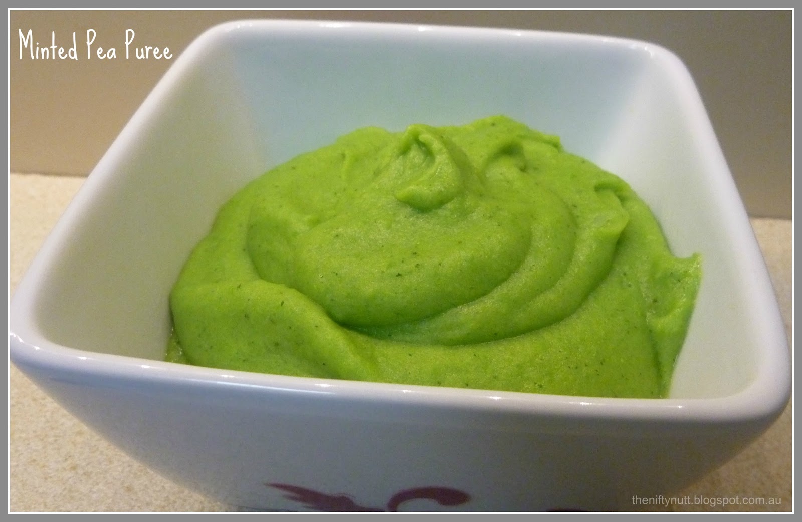 The Nifty Nutt: Friday Foodie - Minted Pea Puree
