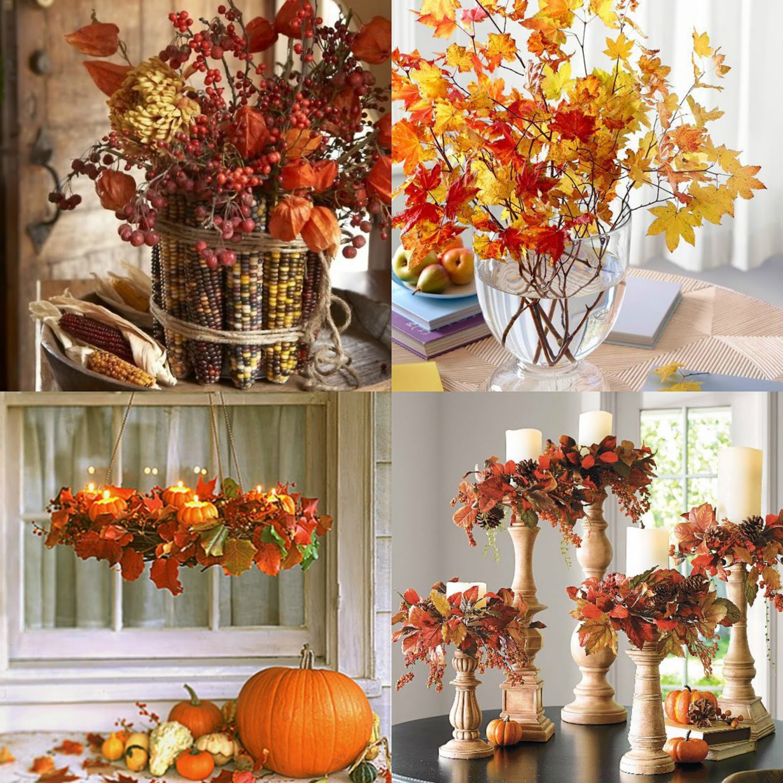 Jesenné dekorácie z lístia | Living Styles