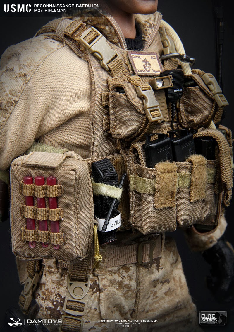 toyhaven: Dam Toys Elite Series 1/6 scale USMC Reconnaissance Battalion ...