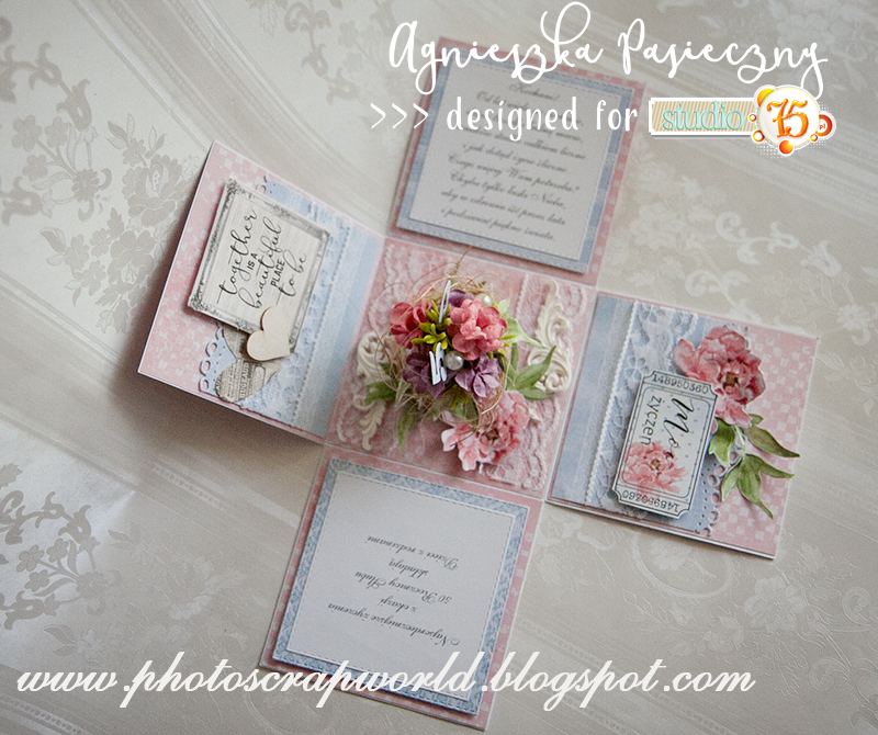 Scrap & Photo: Rocznicowy exploding box/ A wedding anniversary ...