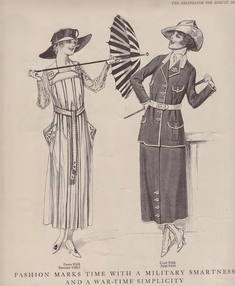 NineteenTeen: Fashion Forecast: August 1917