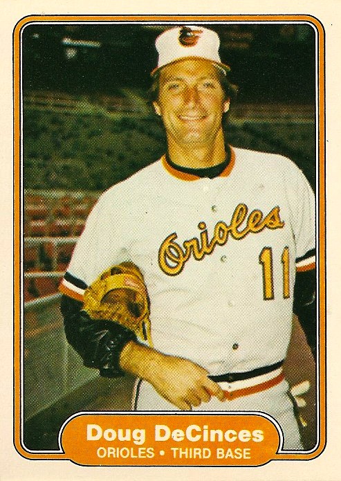 Orioles Card "O" the Day: Doug DeCinces, 1982 Fleer #162