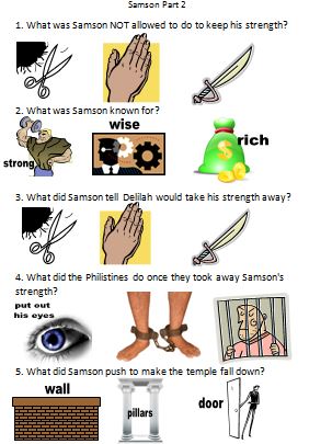 Bible Fun For Kids: Samson Part 2