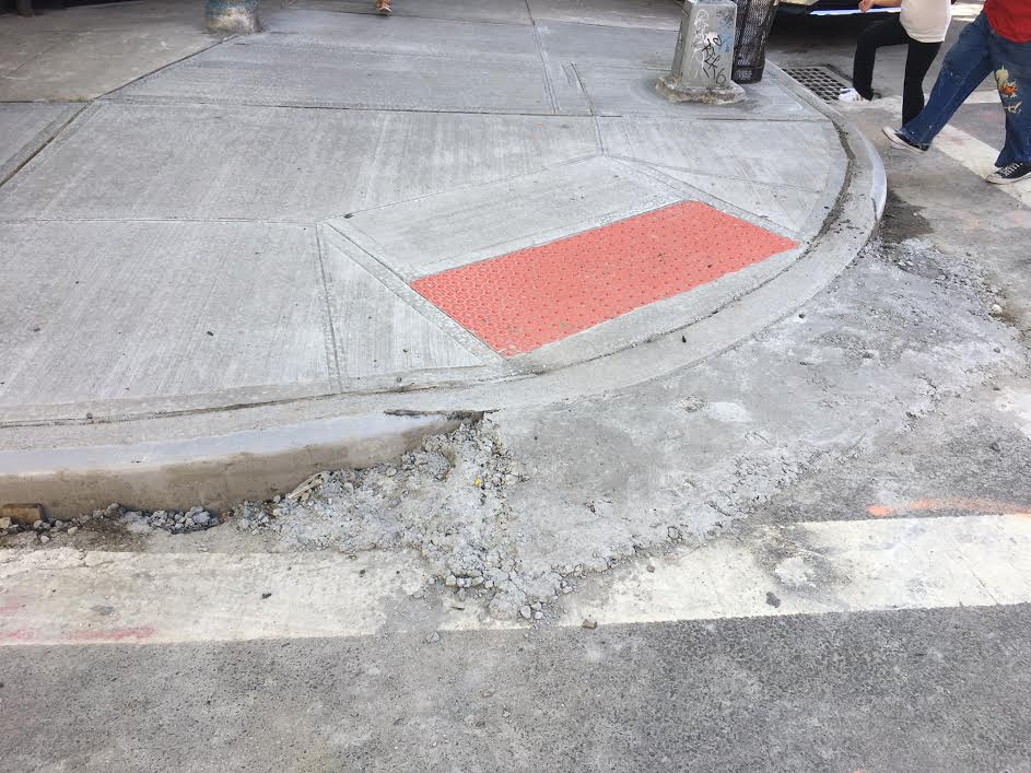 EV Grieve: [Updated] Curb your enthusiasm: Sidewalk work prompts questions