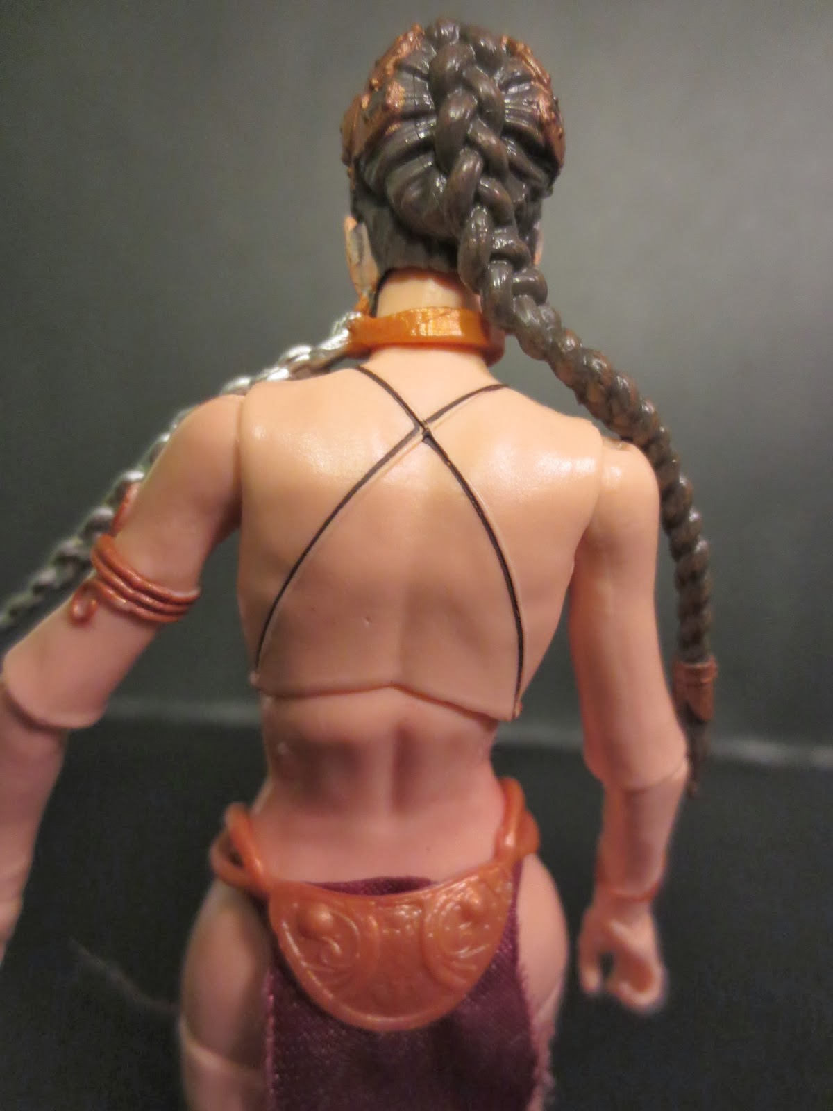 Princess Leia Slave Costume Back