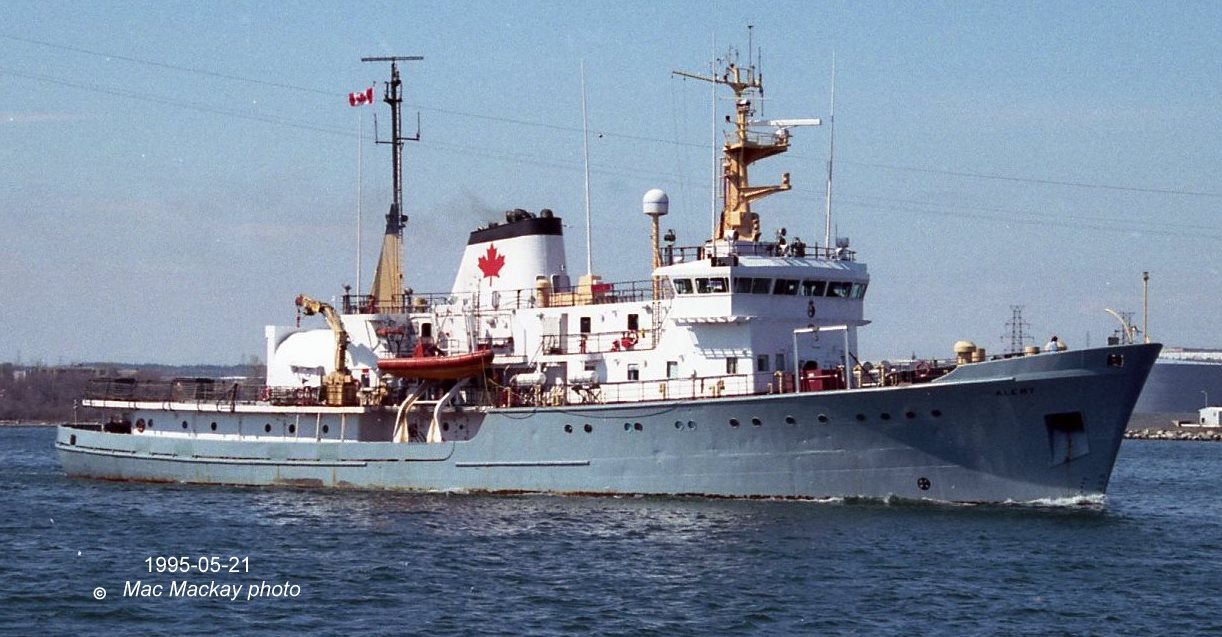 Shipfax: ex CCGS Alert to the breakers