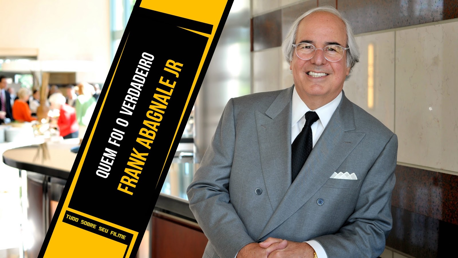 QUEM FOI O VERDADEIRO FRANK ABAGNALE JR - PIPOCA 3D