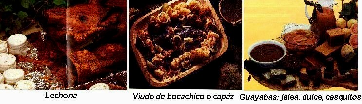 Platos tipicos de Colombia: TOLIMA - HUILA