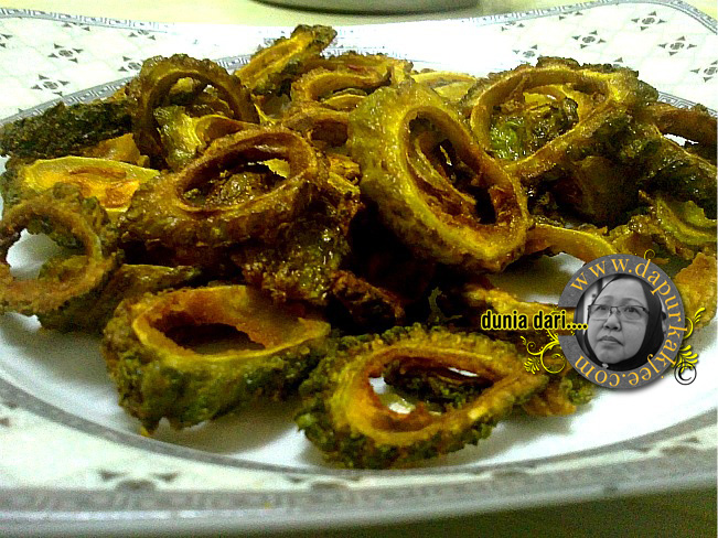 Kjee tak pernah goreng peria katak di rumah. Selalu makan di kedai ...