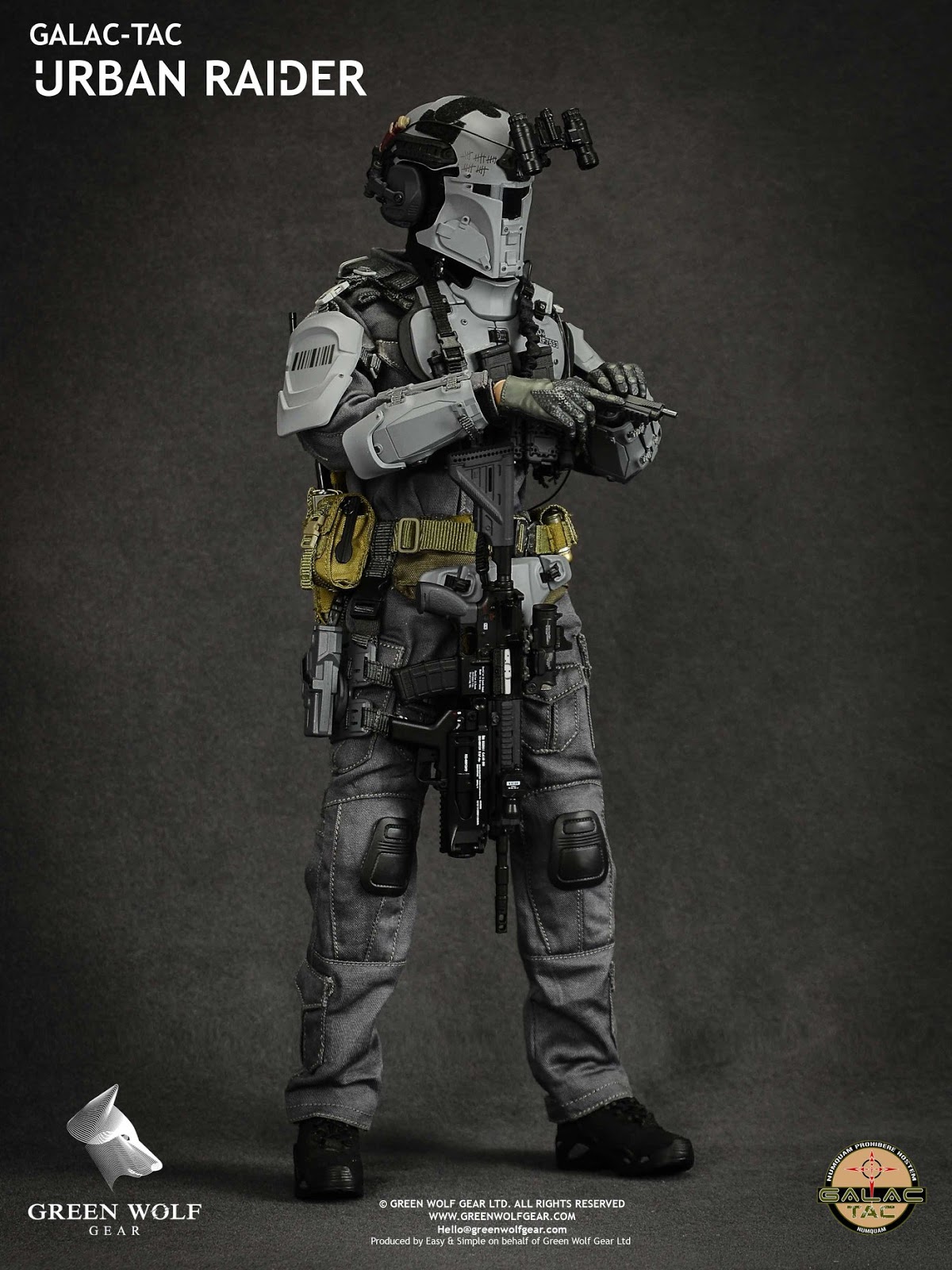 toyhaven: Check out Green Wolf Gear 1/6th scale GALAC-TAC Urban Raider ...