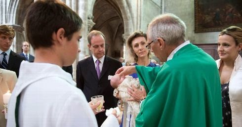Baptism of Princess Louise-Marguerite d'Orléans