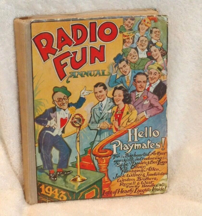 comic bits online: Radio Fun 1943 -Appeal