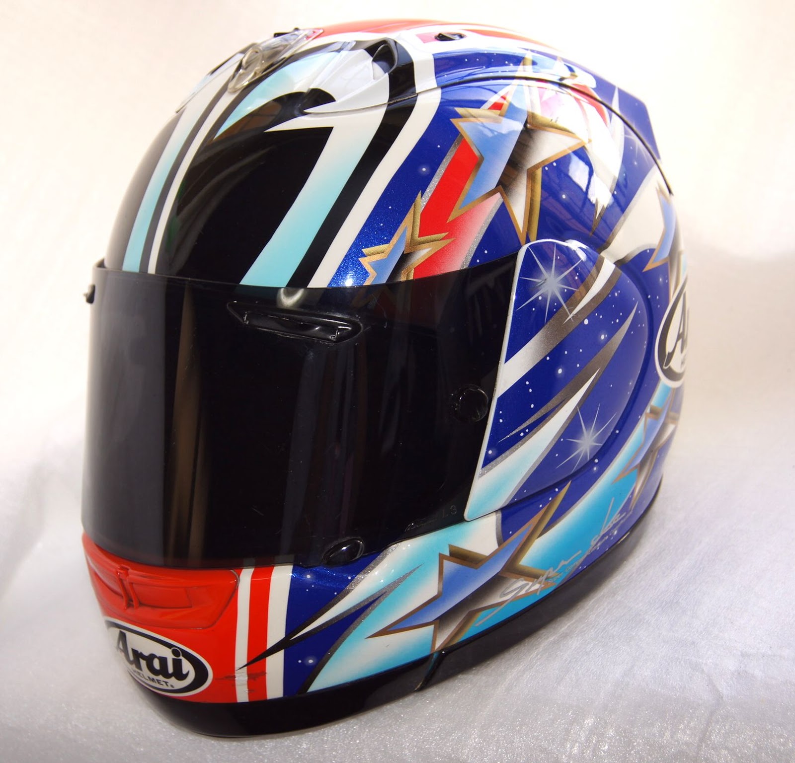 samurai‐bikers: Arai racing helmet RX-7 RRⅣ Shinya NAKANO official ...